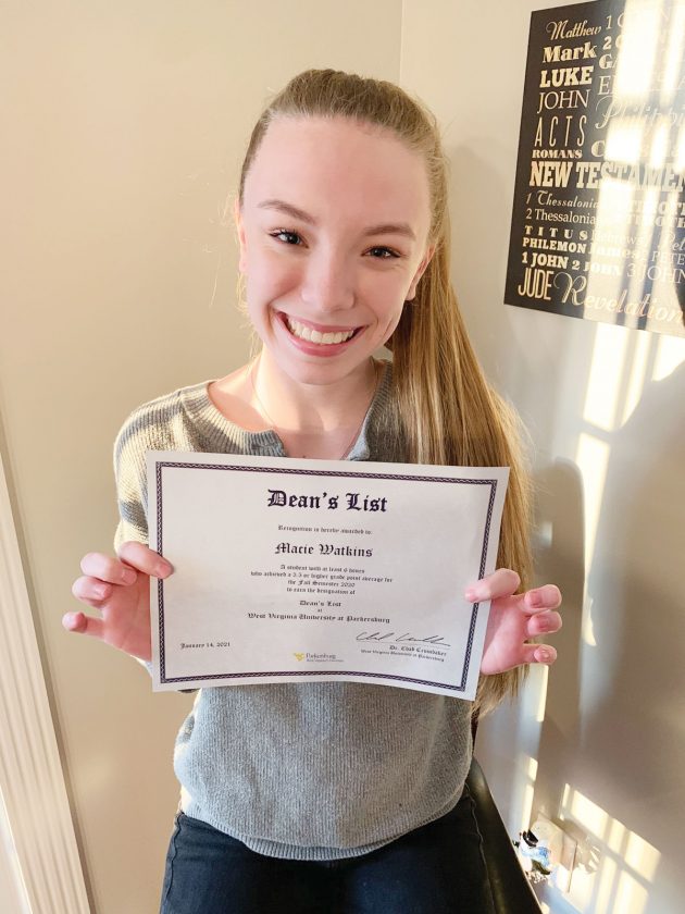 Teen of the Week: Parkersburg teen Macie Watkins wants to become a ...